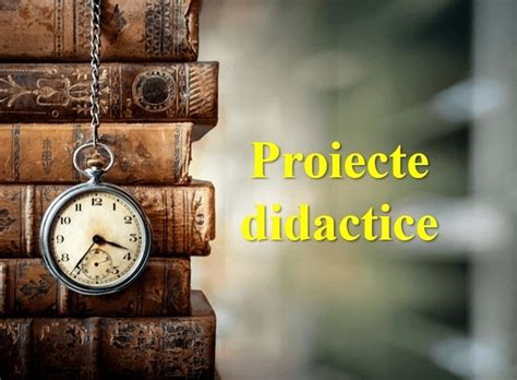 Proiecte Didactice Școala Cool