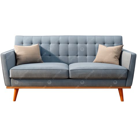 베개가 있는 파란색 소파 현대 가구 클립 아트 그림 베개가 있는 회색 소파 고립된 술을 단 소파 Png 일러스트 및 이미지 에 대한 무료 다운로드 Pngtree