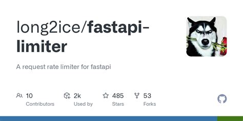 GitHub Long Ice Fastapi Limiter A Request Rate Limiter For Fastapi