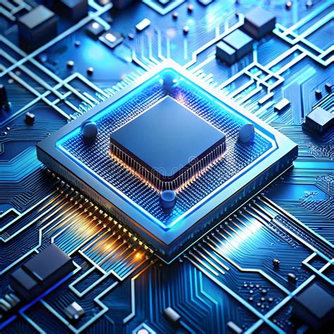 Ai Chip Artificial Intelligence Future Technology Innovation Stock Illustration Illustration