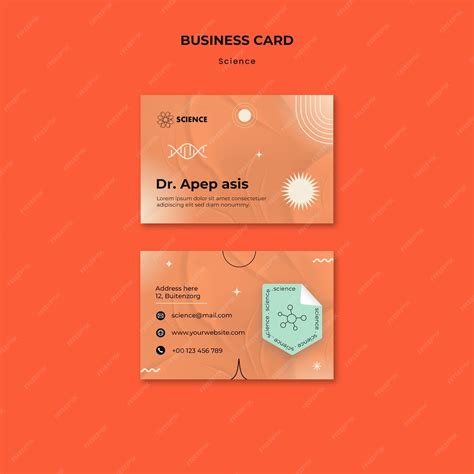 Free Psd Science Template Design