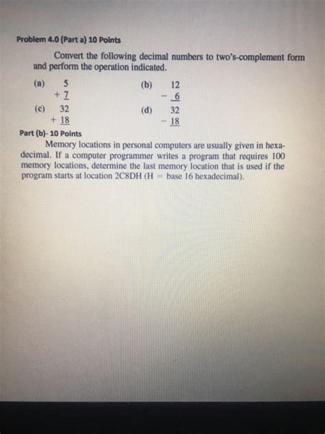 solved problem 1 0 20 points for the problem below use the