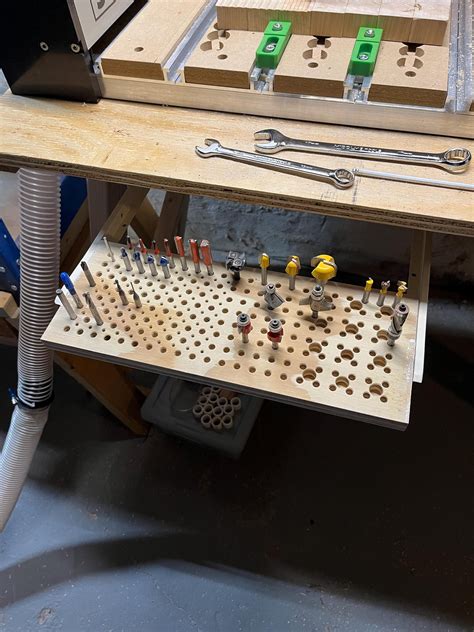 Router Bit Tray Cnc Digital Download Crv C2d And Svg Files Etsy