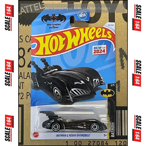 Hot Wheels - Batman & Robin Batmobile (Black) - Mainline (Batman) 54/2 ...
