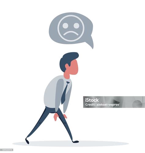 좌절 사업가 또는 서기 트렌디 한 심플한 스타일의 남성 캐릭터 개념에 대한 스톡 벡터 아트 및 기타 이미지 개념 걱정하는 격노한 Istock
