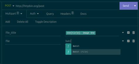 Insomnia Plugin Batch Requests Insomnia