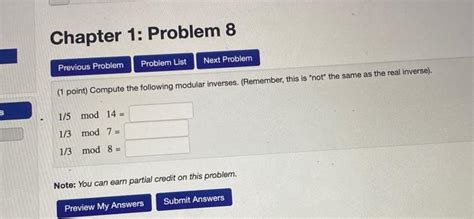 Solved Chapter 1 Problem 8 Previous Problem Problem List
