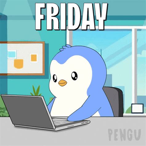 Happy Day Off  By Pudgy Penguins Find And Share On Giphy