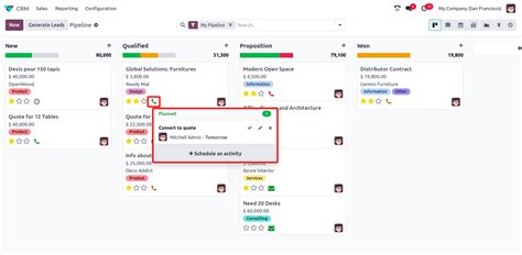 How To Manage CRM Pipeline In Odoo