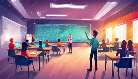 Premium Photo Vector Online Learning Concept Depicting A Modern