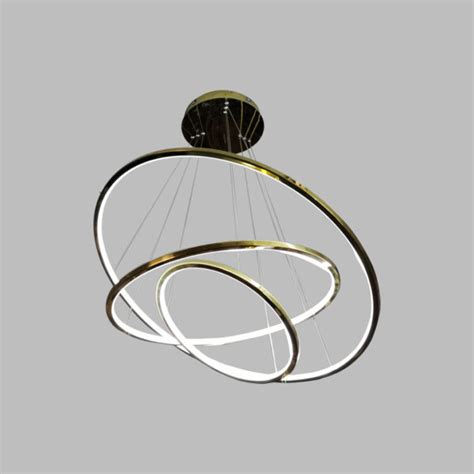 Rectangular Modern Ceiling Light With Overlapping Parallelograms Design Galaxy Empire