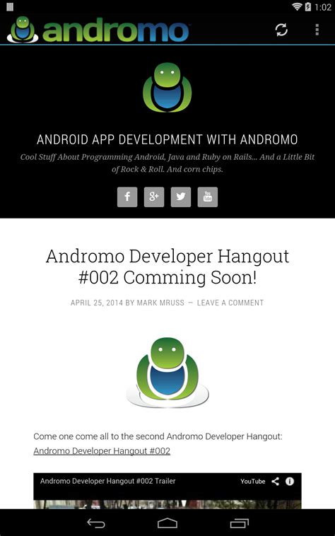 andromo app maker apk for android download