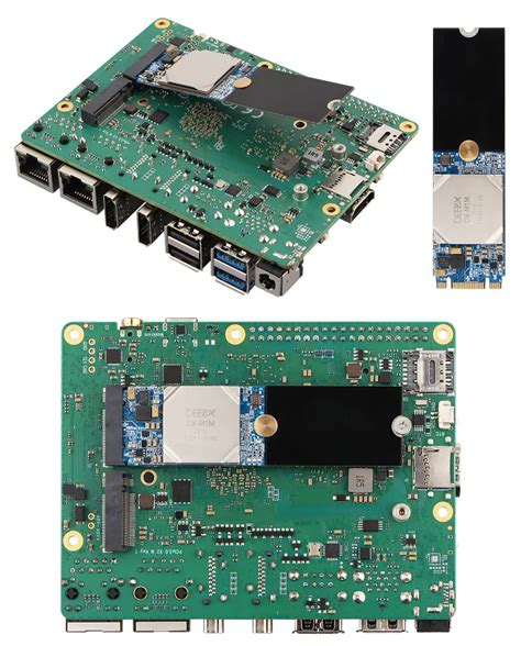 Radxa Aicore Dx M1m M 2 2242 Low Power Ai Module Delivers 25 Tops Of