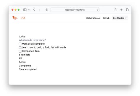 Github Dwylphoenix Todo List Tutorial Complete Beginners Tutorial Building A Todo List From