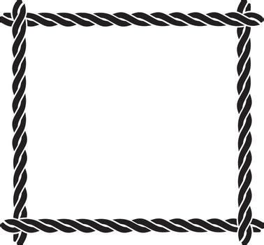 Vector Rope Border