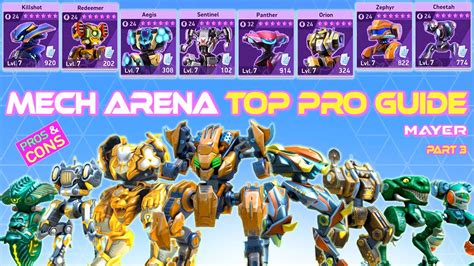 Top 5 Epic Mechs In Mech Arena Prepare To Dominate Part 3 Youtube