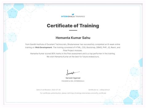 hemanta kumar sahu on linkedin 🥇top performer web development training verified and added by…
