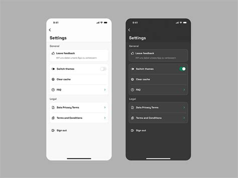 Daily Ui 007 User Settings By Ui Adrian Adrian Kuleszo On Dribbble