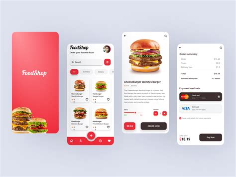 Food App Uiux Design By Mst Nury Khatun On Dribbble