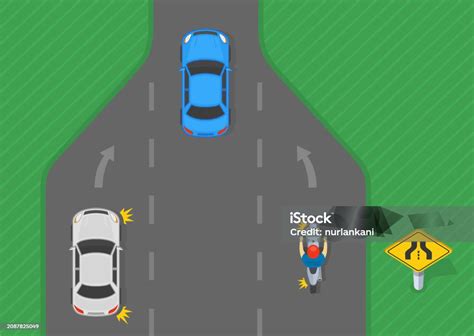 Traffic Regulation Tips And Rules American Singletransition Traffic Sign Top View Of A Car And ...