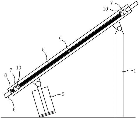 一种可自动开合的太阳能光伏组件系统的制作方法