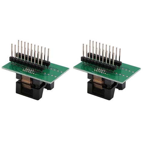 Pack Of 2 Ssop20 To Dip20 Programming Adapter Socket 0 65mm Pitches 4 4mm Width Easy To Use