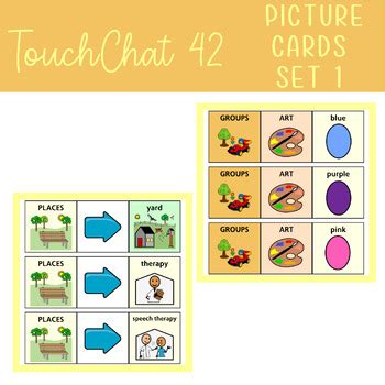 Touchchat Wordpower 42 Aac Icons Set 1 Of 3 By The Marble Speechie