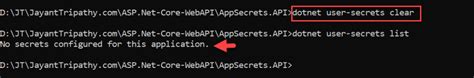 How To Store App Secrets In ASP NET Core Using Secret Manager Jayant Tripathy