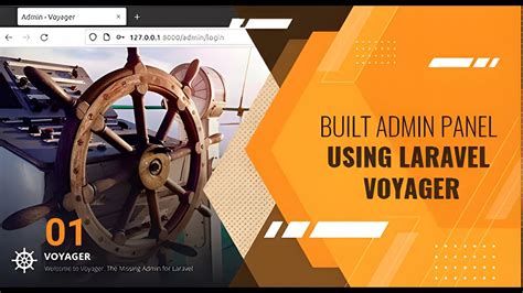 آموزش ساخت ادمین پنل حرفه‌ای در Laravel با Voyager پارت 1 Youtube
