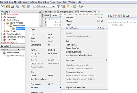 CARA MUDAH MEMBUAT APLIKASI DI JAVA MENGGUNKAN JFRAME RPL Smk