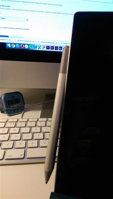 Surface Pen Does Not Attach Properly To The Surface Pro Microsoft Community