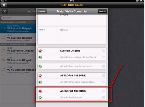 Attendee List In Activities SAP CRM Mobile V2 1 SAP Community
