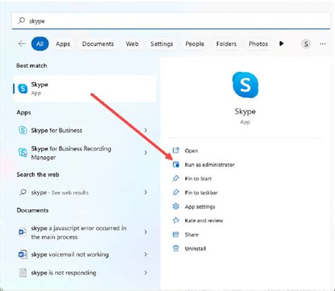 Fix A Javascript Error Occurred In The Main Process Skype