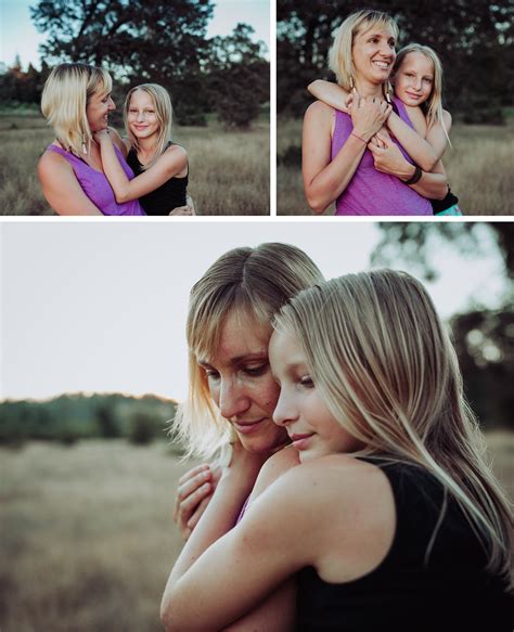Mother And Daughter Summer Evening Azara Images