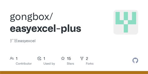 Github Gongboxeasyexcel Plus 扩展easyexcel