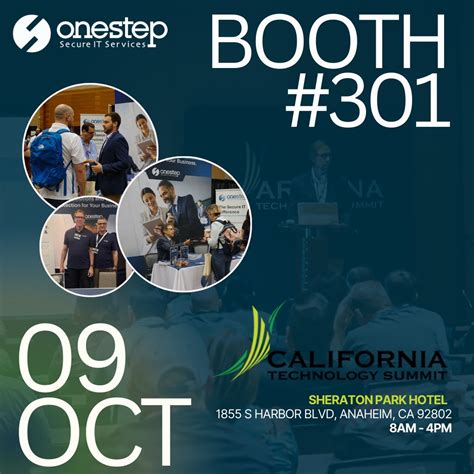 One Step Secure It On Linkedin Californiatechsummit Techincali 2024techsummit Cybersecurity…