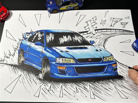 Made A New Follow Up Drawing For Initial D Type Of Drawings What Do
