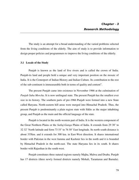 Pdf Chapter 3 Research Methodology Flibnet