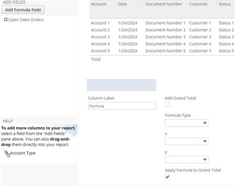 Add Currency Symbol To The Formula Field In The Netsuite Report R