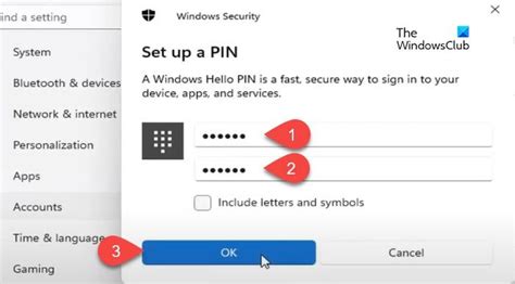 How To Use PIN Instead Of Password In Windows 11 10