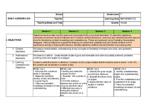 grade 6 daily lesson log quarter 1 week 3 sept 5 9 2022 deped click