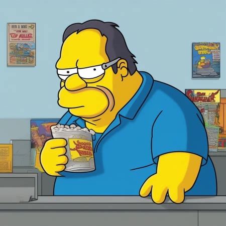 Simpsons Characters Comic Book Guy