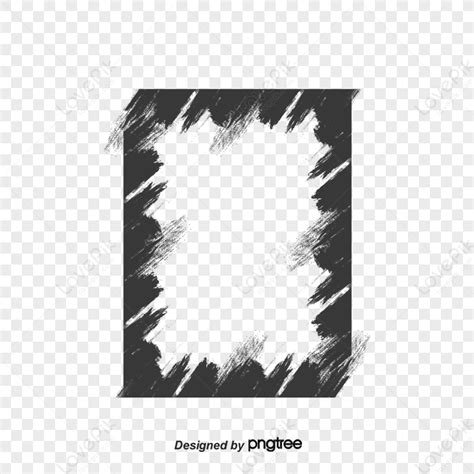 검은색 낙서 경계 벡터 도창조적레트로화필 Png 일러스트 무료 다운로드 Lovepik