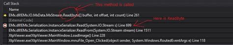 Methods C Binaryreader Working Weird Stack Overflow