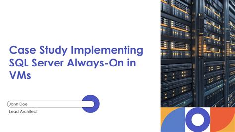 Case Study Implementing SQL Server Always On In Vms PPT Mockup ACP