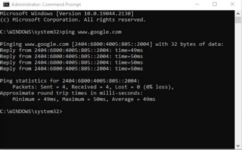 Ping Tool Test Network Connectivity Speed