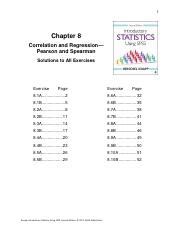 Comprehensive Solutions For Correlation And Regression Analysis Course Hero