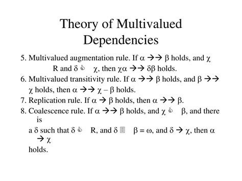Ppt Multivalued Dependency Powerpoint Presentation Free Download