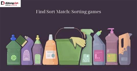 Find Sort Match Dòng Game Sinh Ra Dành Cho Người Bị Ocd