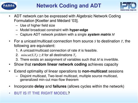 Ppt Wireless Network Coding Some Lessons Learned In Itmanet